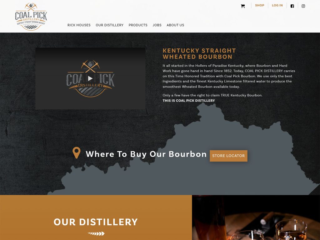 Coal Pick Distillery - SteerPoint - Digital Marketing Agency