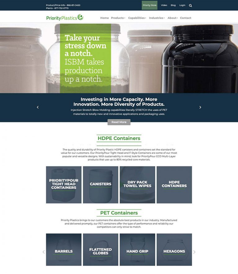 Priority Plastics - SteerPoint - Digital Marketing Agency