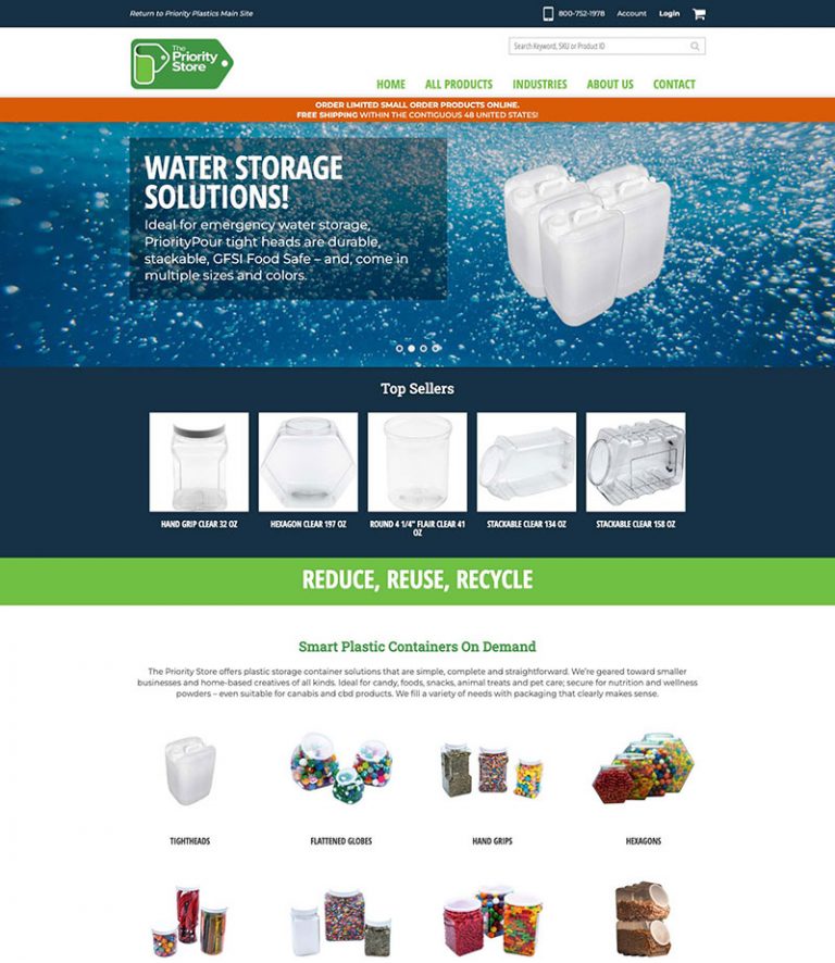Priority Plastics - SteerPoint - Digital Marketing Agency