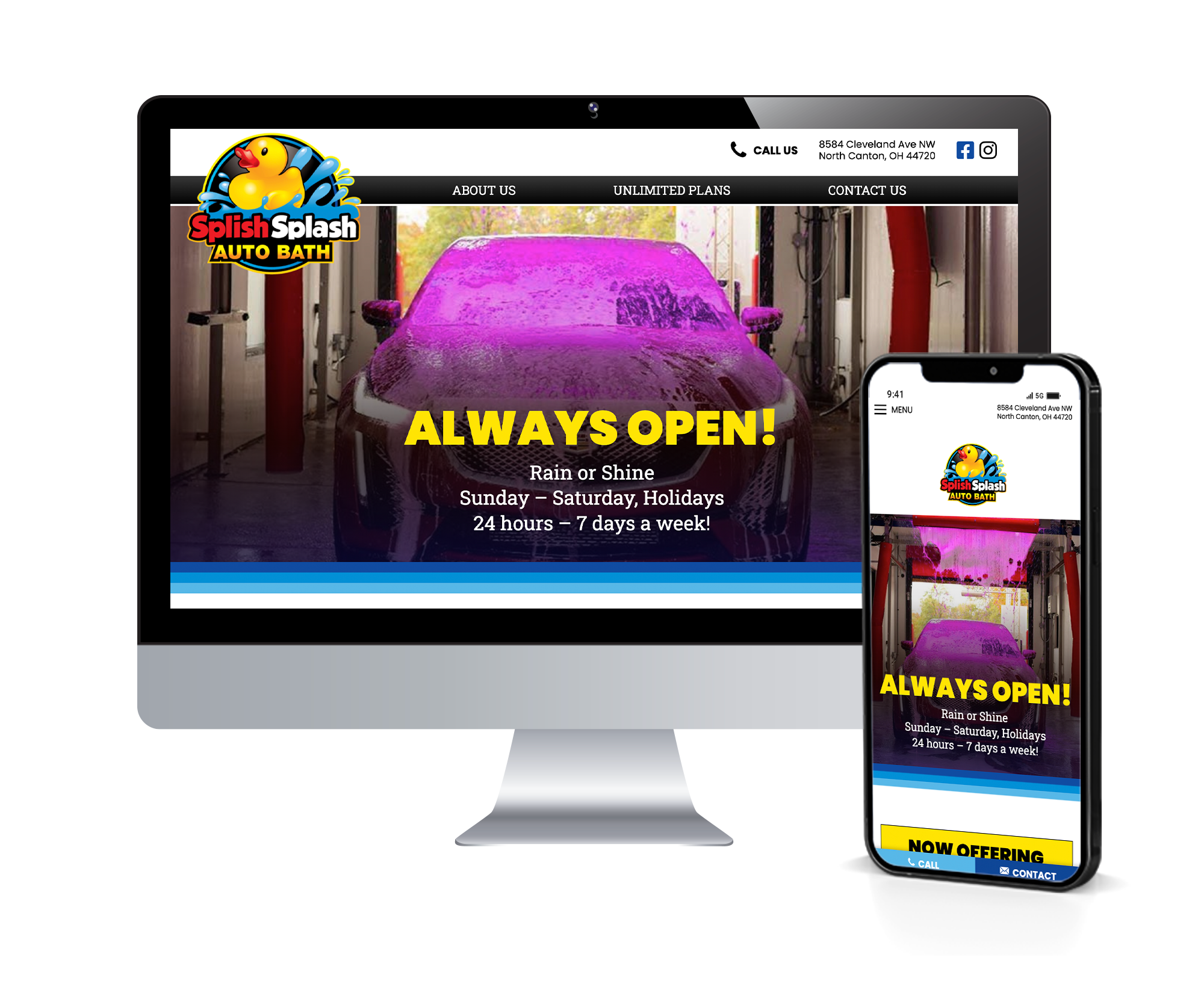 Splish Splash Auto Bath - SteerPoint - Digital Marketing Agency