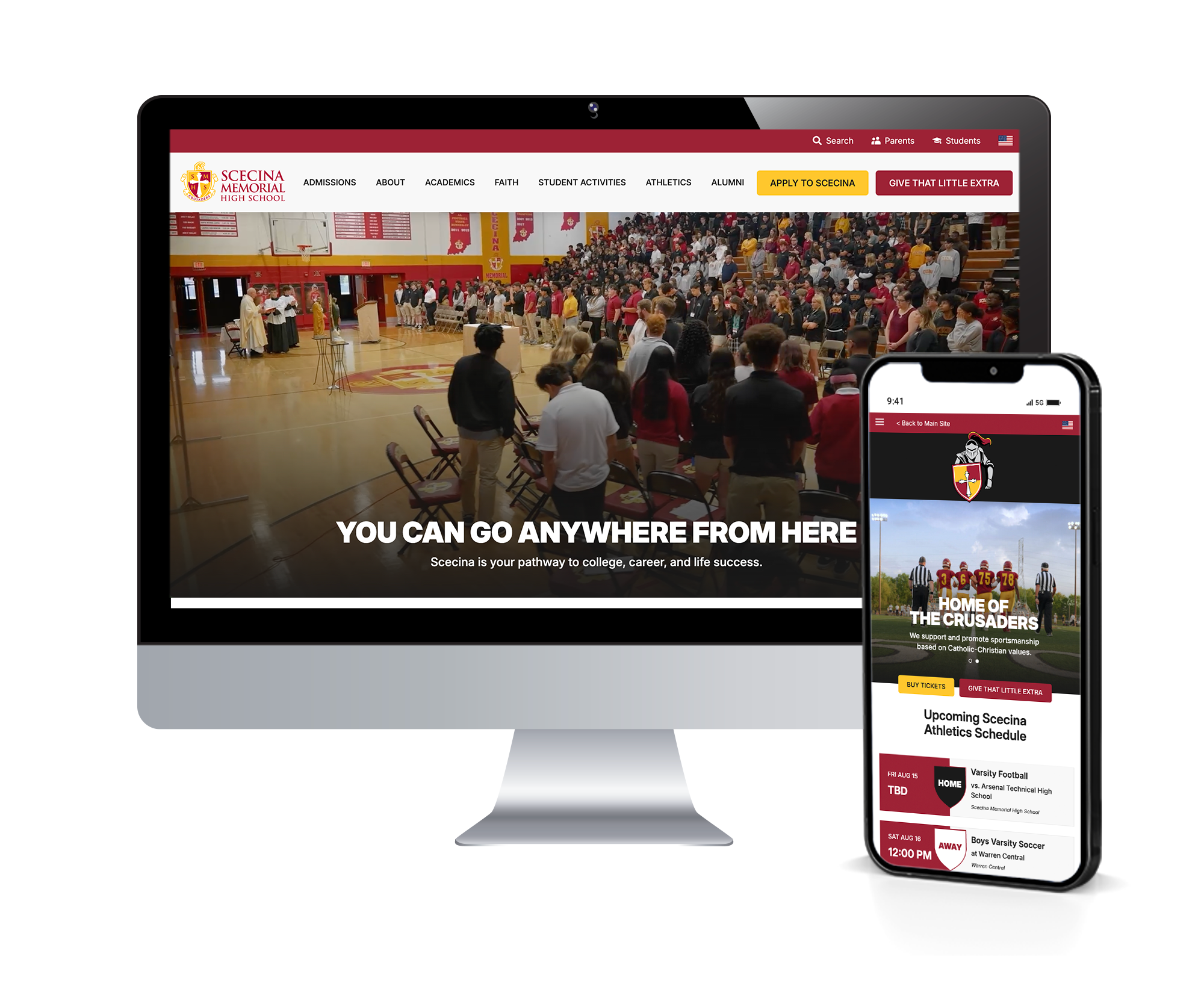 Scecina Memorial High School - SteerPoint - Digital Marketing Agency